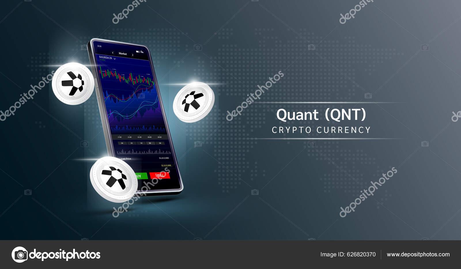 Quant Phone App Trading Crypto Currency Touch Screen Smartphone Data ...