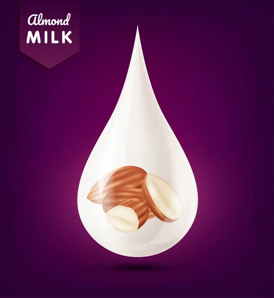 Blueberry Milk Droplets White Realistic Shiny Cream Yogurt Drop Falling ...