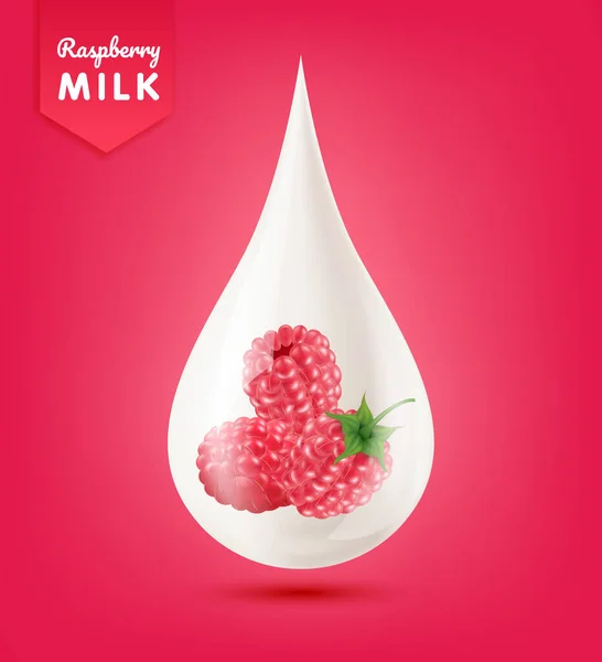 Blueberry Milk Droplets White Realistic Shiny Cream Yogurt Drop Falling ...