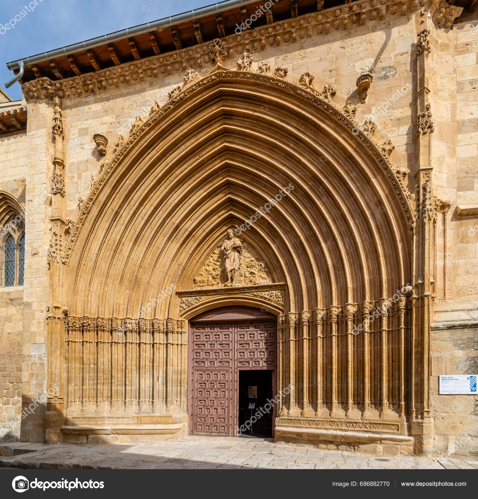 Aranda Duero Spain October 2023 Buildings Historic Center City Aranda ...
