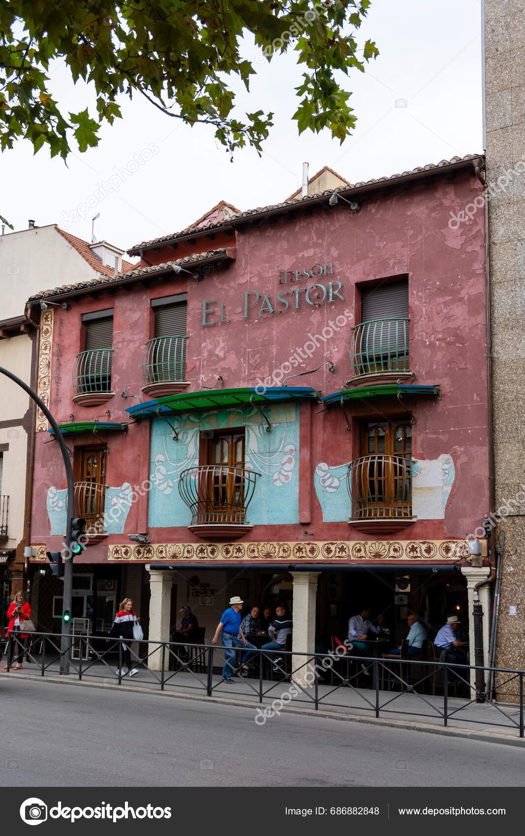 Aranda Duero Spain October 2023 Buildings Historic Center City Aranda ...