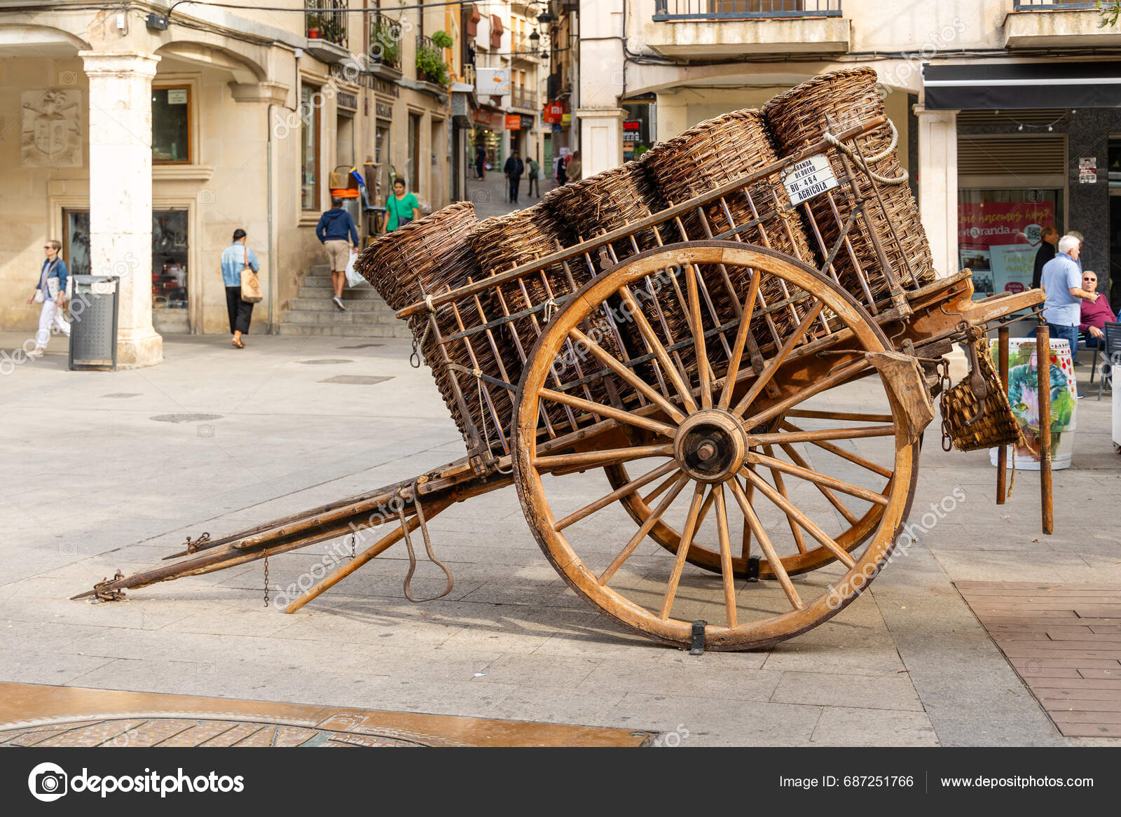 Aranda Duero Spain October 2023 Buildings Historic Center City Aranda ...