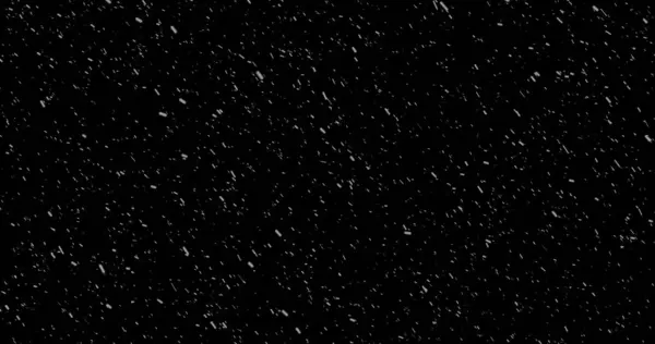 Cinematic Snowfall Loop Animation Surreal Realistic Snowflake Falling ...