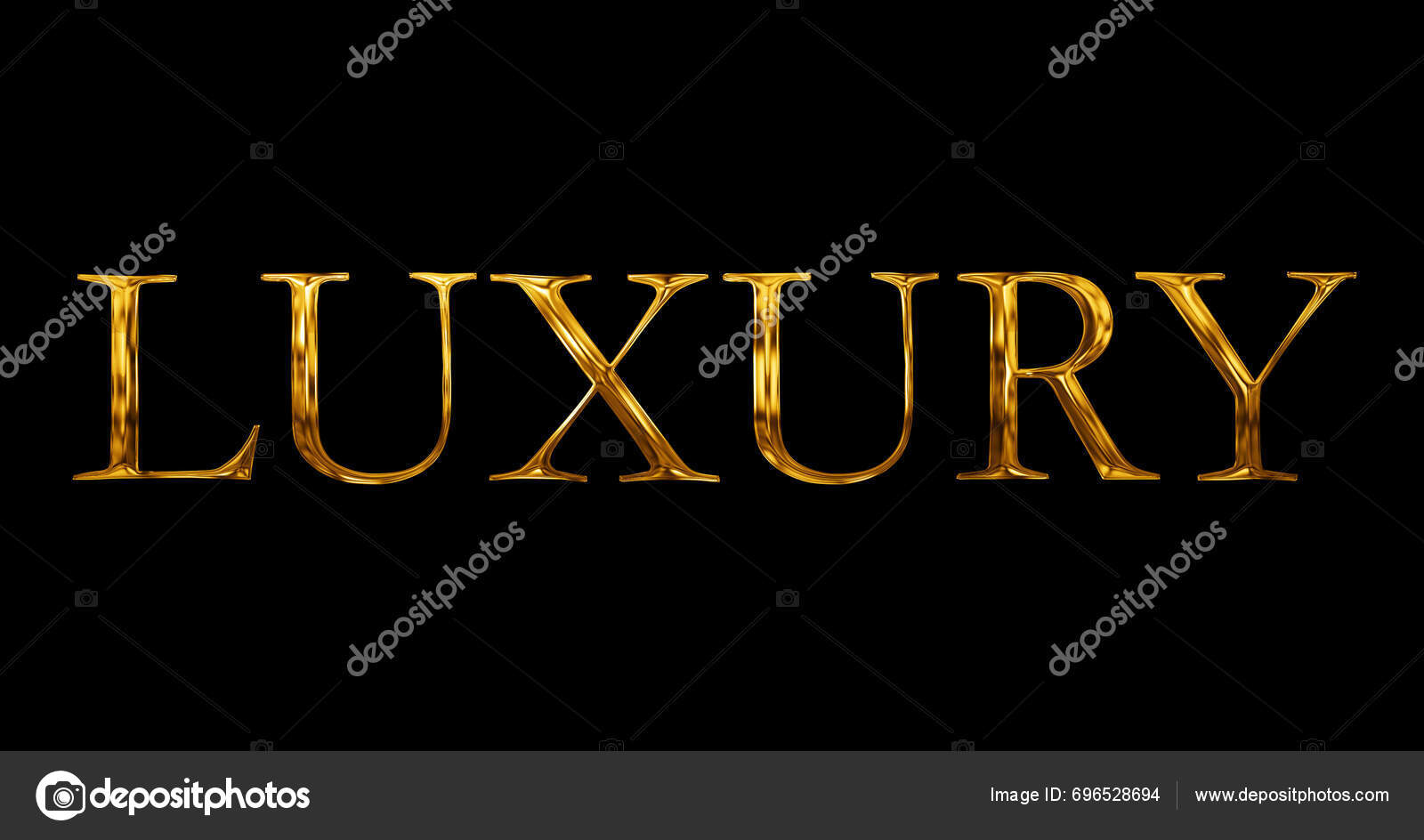Luxury Golden Text Metallic Typography Overlay Motion Graphic Elegant Stylish — Stock Photo ...