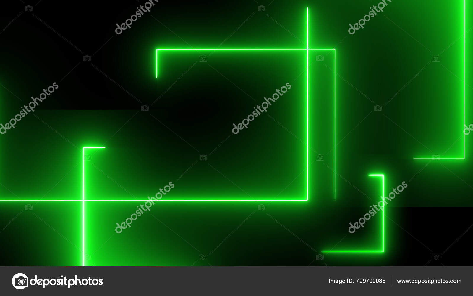 Neon Moving Box Square Binary Dataset Seamless Loop Geometric Neon ...