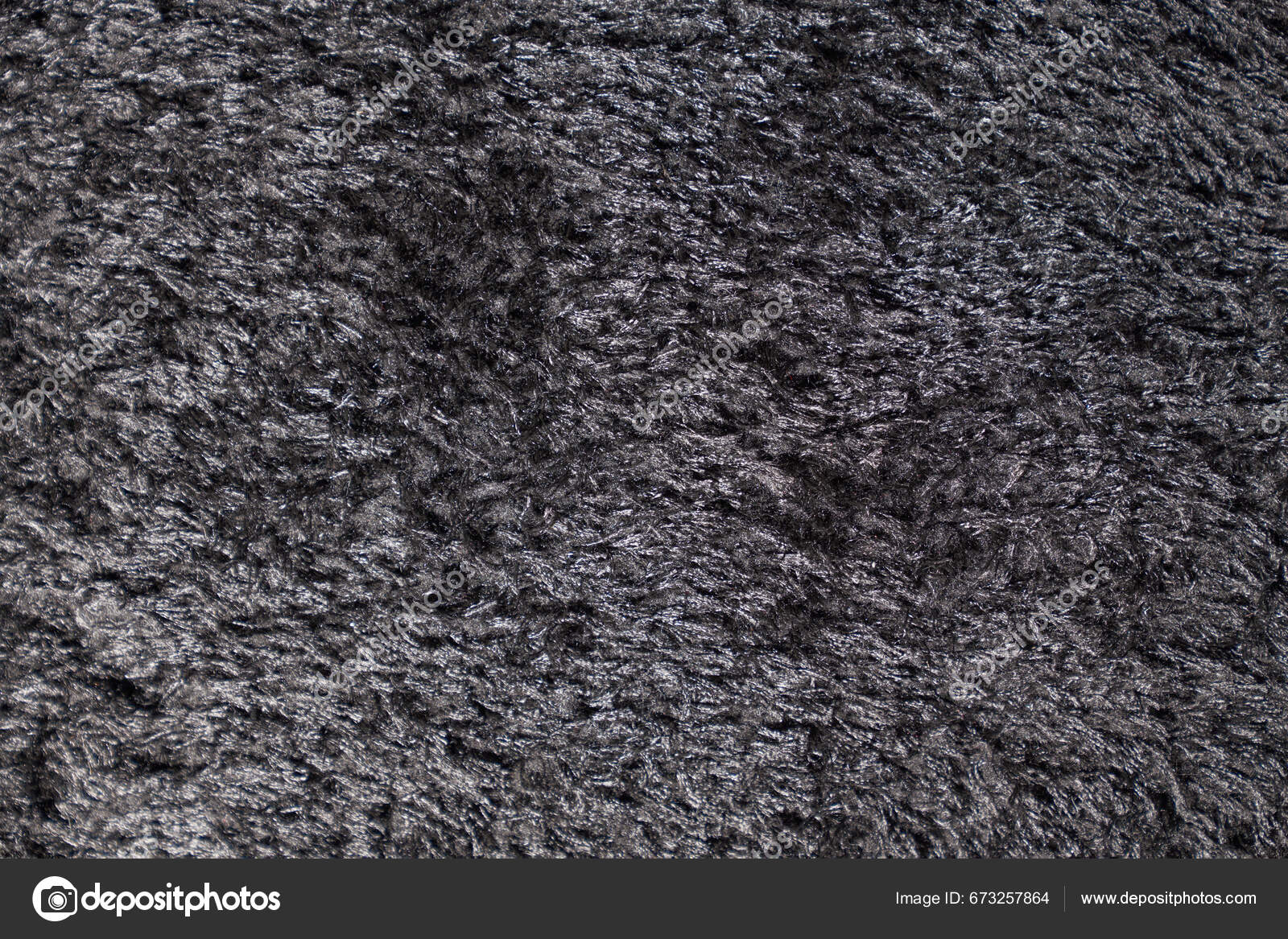 Grey Wool Texture Background Short Animal Wool Graphite Seamless ...