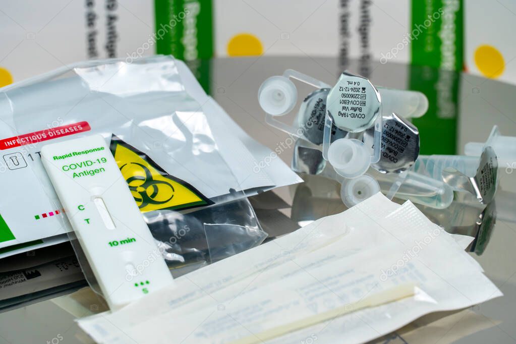 Toronto, Ontario, Canada - December 26, 2022: Rapid Response Covid 19 ...