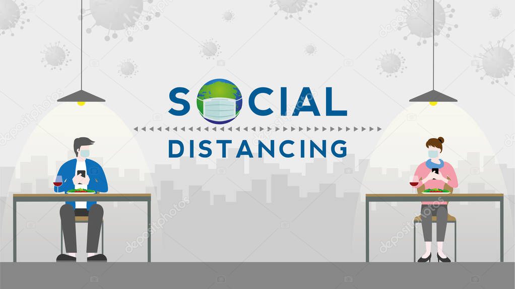 Distanciamiento social y uso de máscara después de la pandemia de virus ...