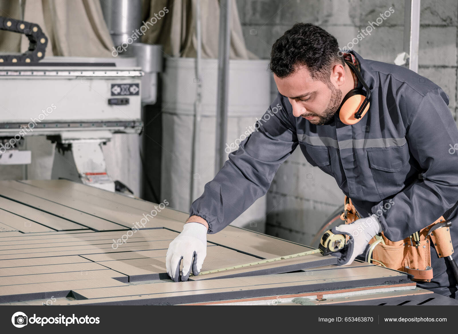 Wood Turners Measure Calculate Right Size Workpiece Dimension Using ...