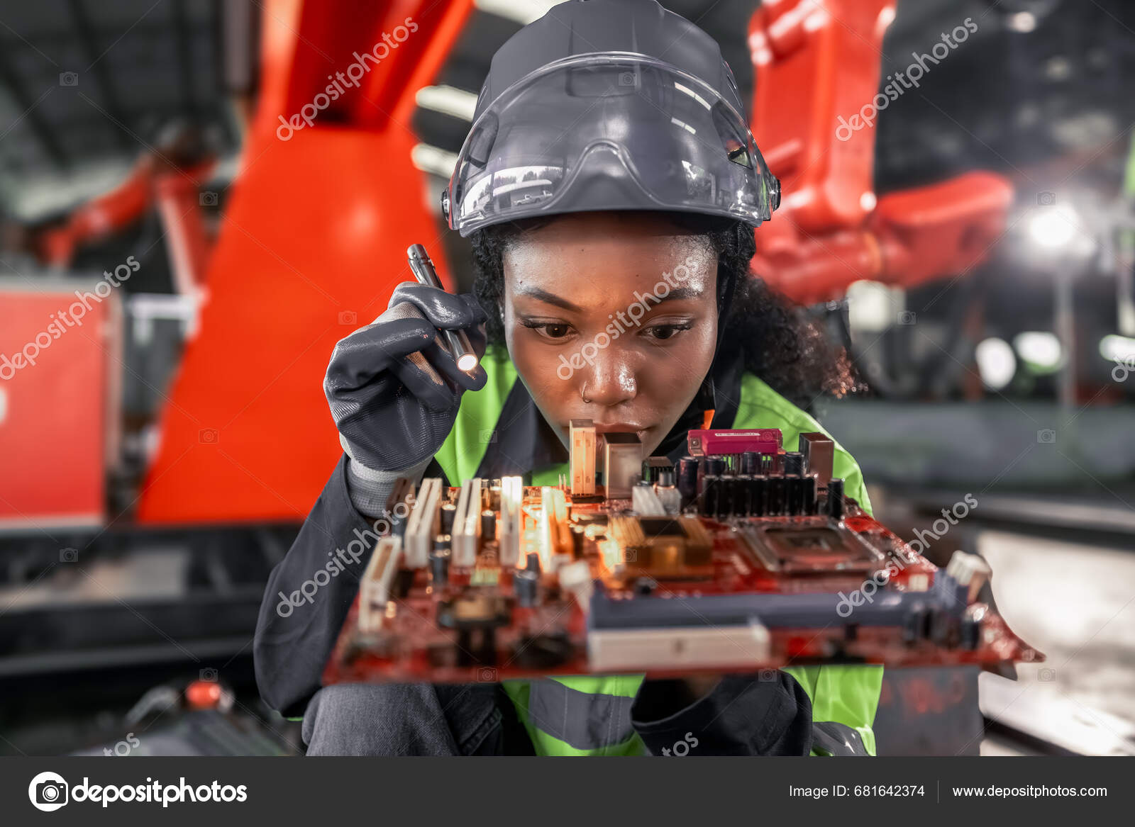 Mechanical Engineer Investigates Integration Silicon Wafers Printed ...
