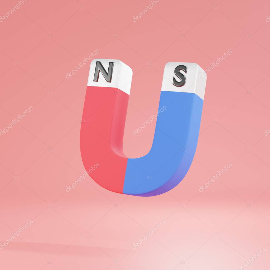 El "Modelo de imán mínimo" es una representación 3D bellamente diseñada ...