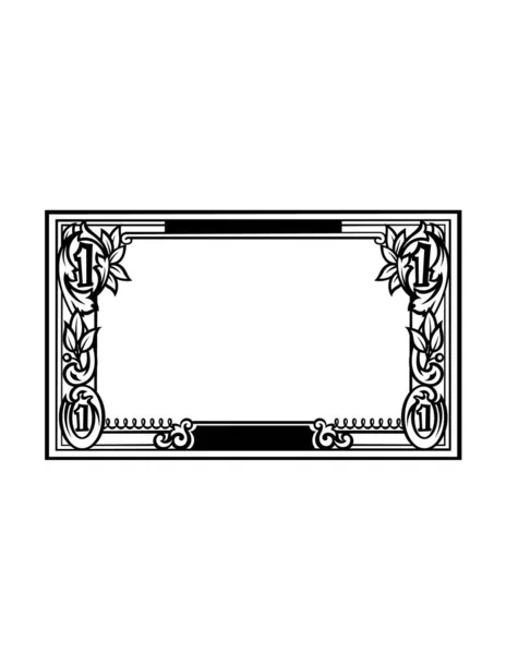 One dollar frame Vector Art Stock Images | Depositphotos