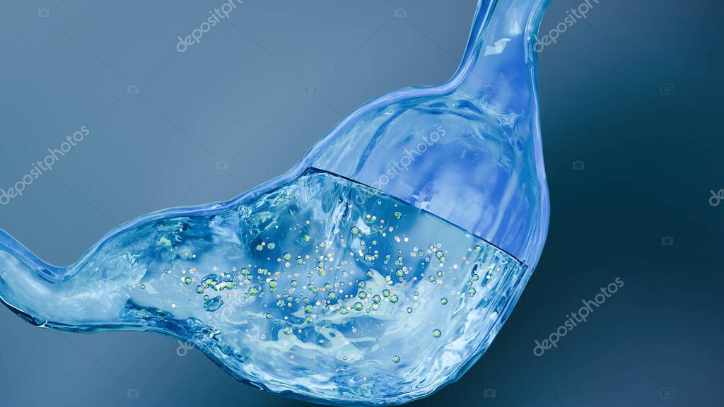 Anatomía estomacal humana Digestión, esófago abdomen gástrico con ácido ...