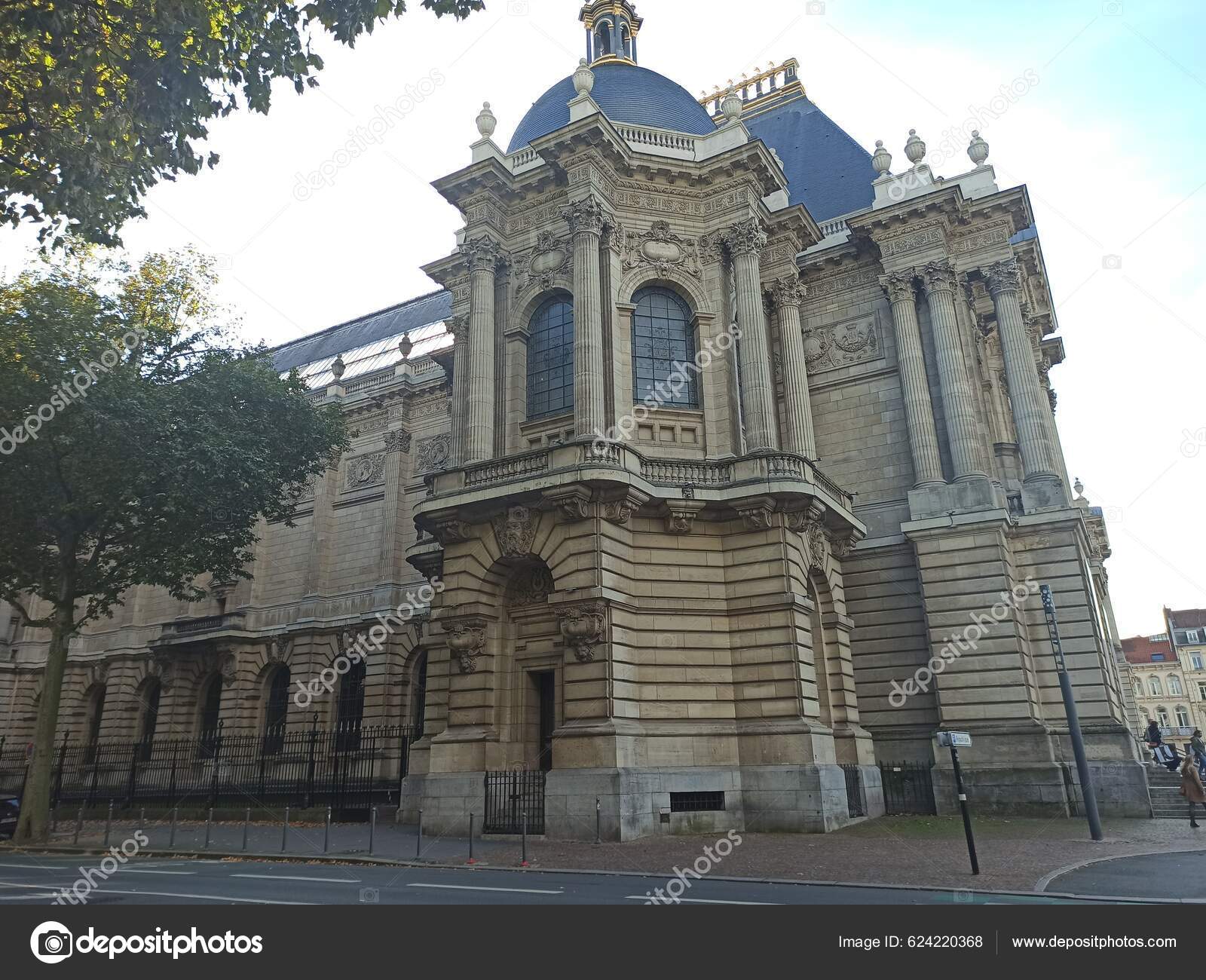 Lille October 2022 Magnificent Facades Buildings Lille Capital Flanders ...