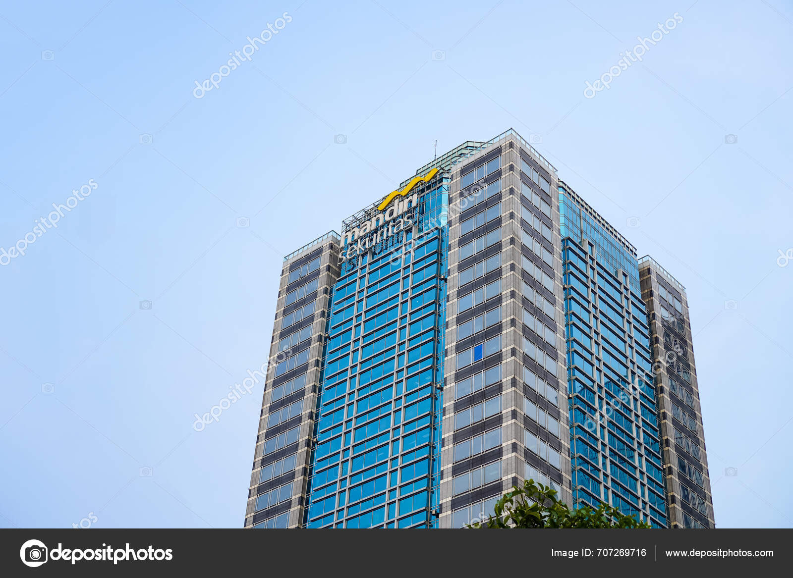 Mandiri Sekuritas Office Tower Senayan Area Central Jakarta June 2023 ...