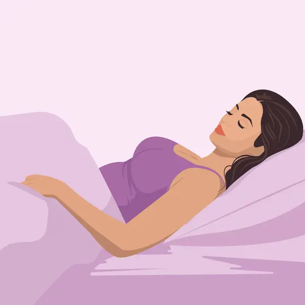 Woman sleeping Vector Images | Depositphotos