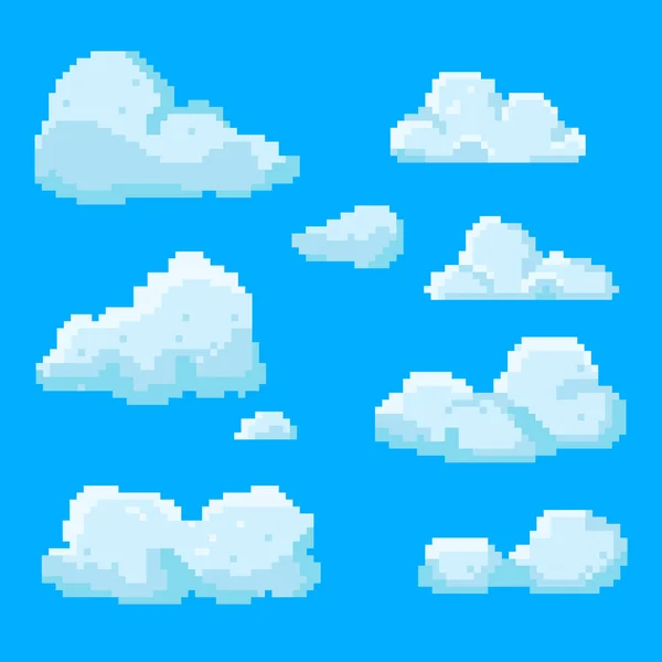 100,000 8 bit cloud Vector Images | Depositphotos