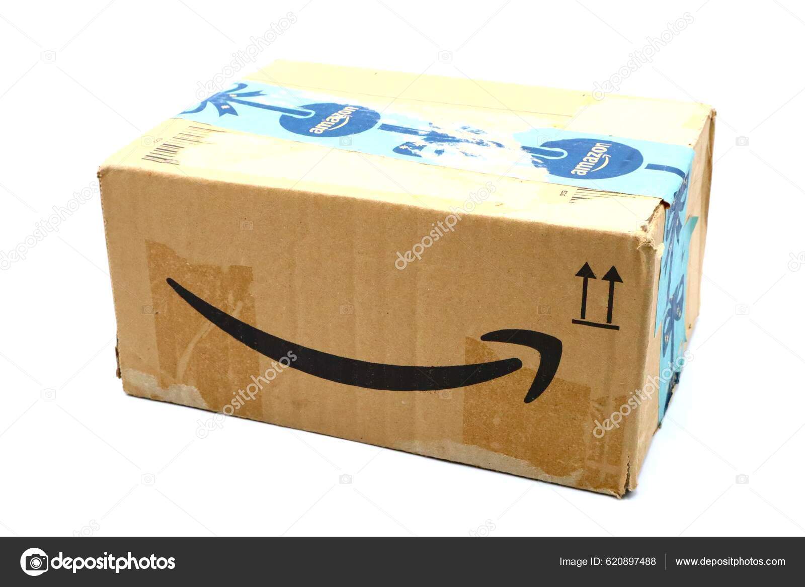 Amazon Package Box Delivery — Stock Editorial Photo © Walter_Cicchetti ...