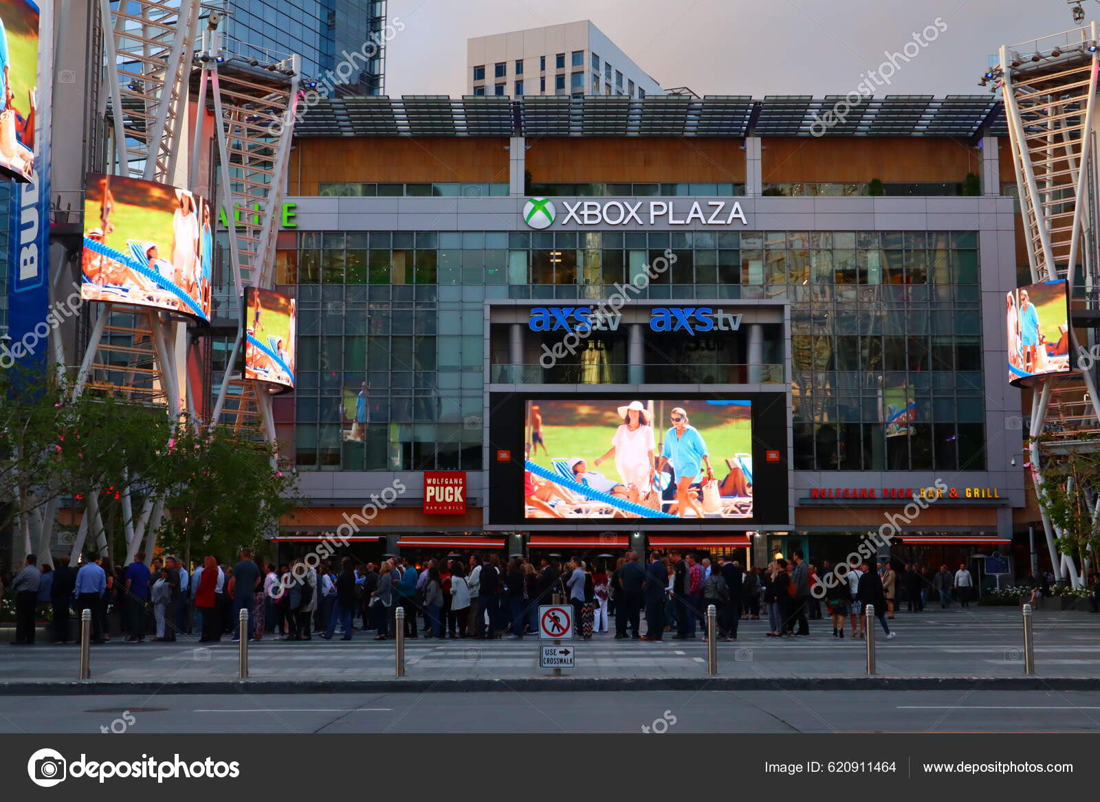 Los Angeles California May 2019 Xbox Plaza Microsoft Theater Front ...