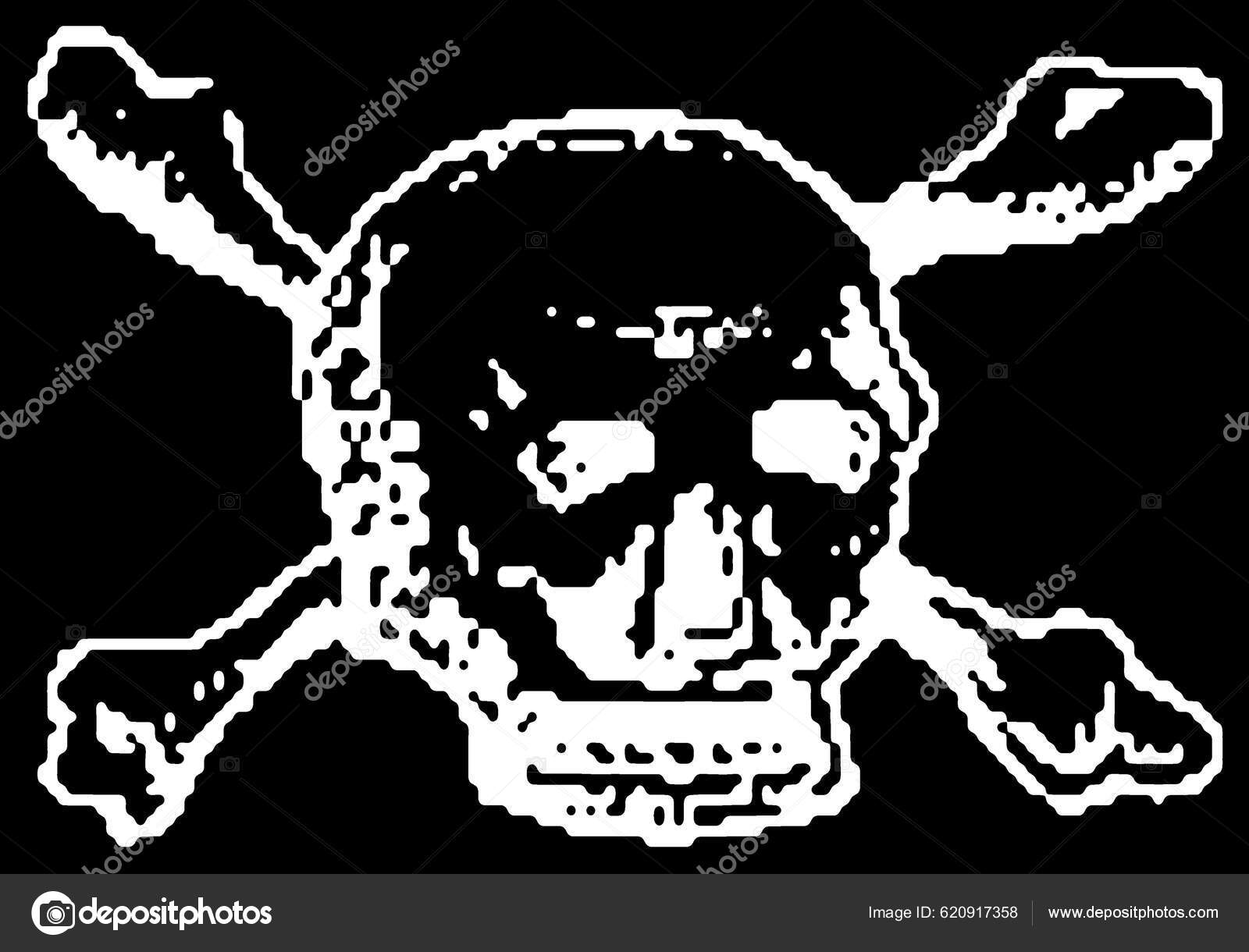 Jolly Roger Illustration Skull Crossbones Symbol — Stock Photo © Walter_Cicchetti #620917358