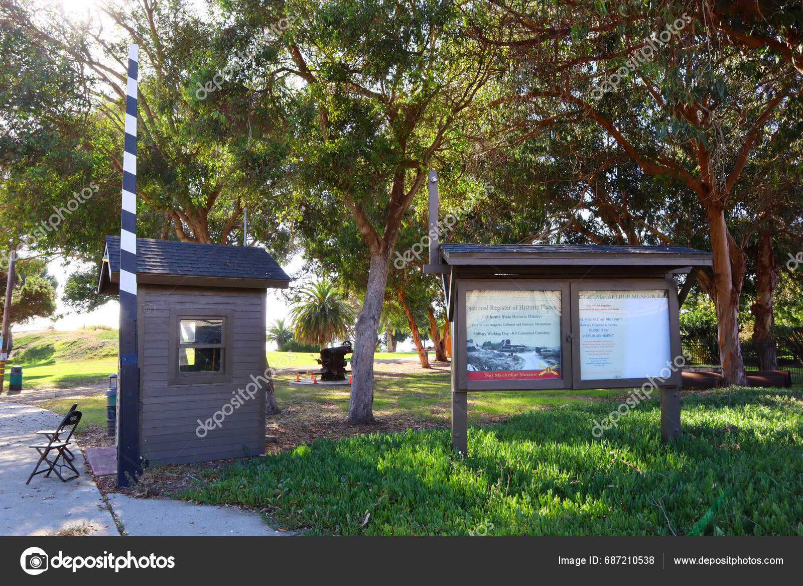 Los Angeles San Pedro District California November 2023 Fort Macarthur ...