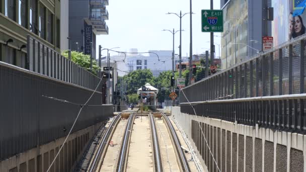 Los Angeles California Mayo 2024 Los Angeles Metro Rail Line — Vídeo de stock #719641684 ...