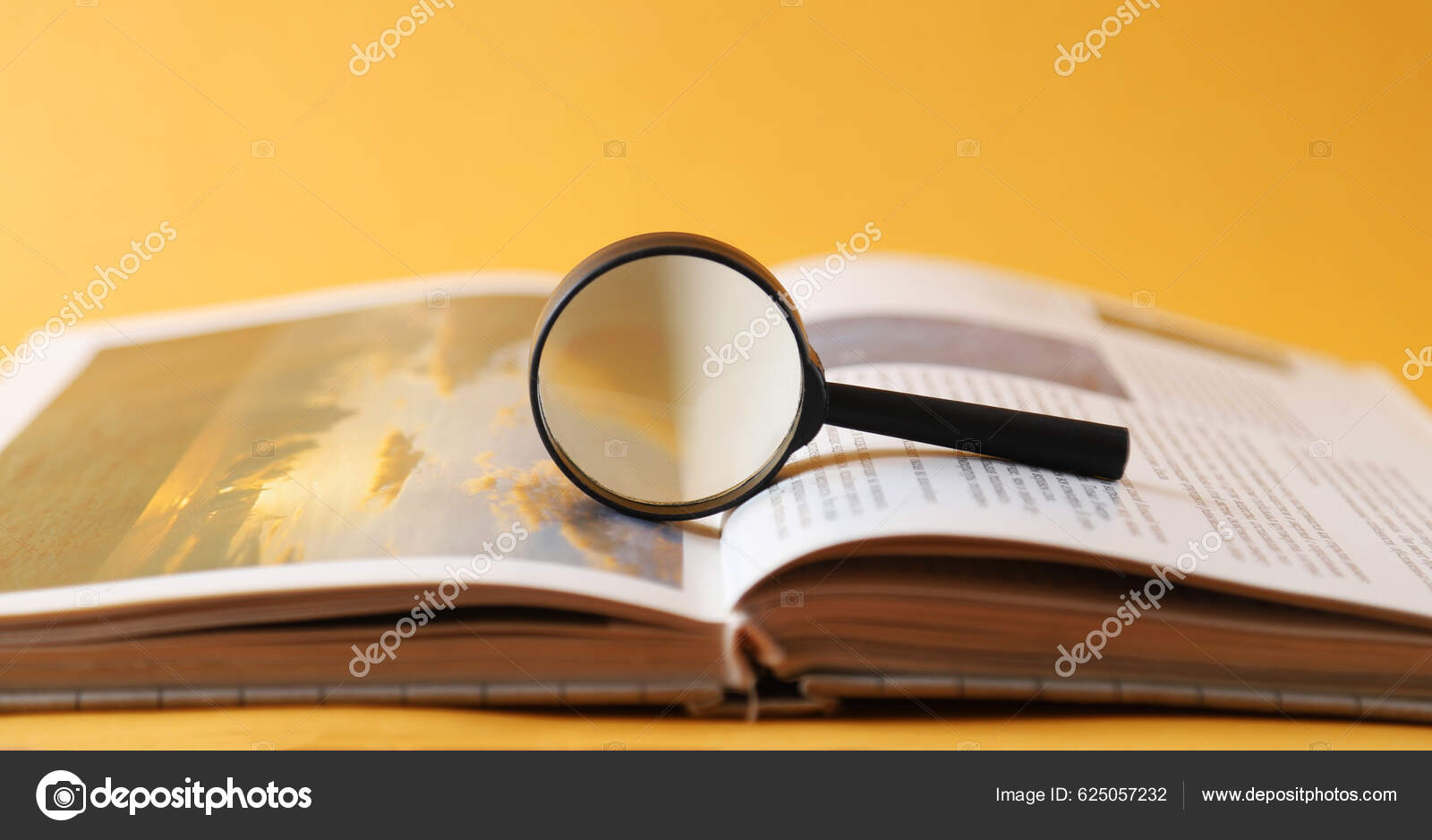 Magnifying Glass Atlas Book Collection Geographical Maps Tables ...