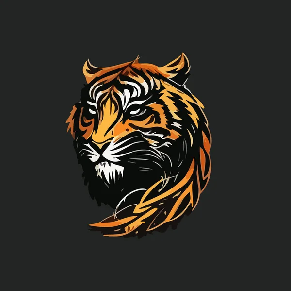 Logo Kepala Harimau