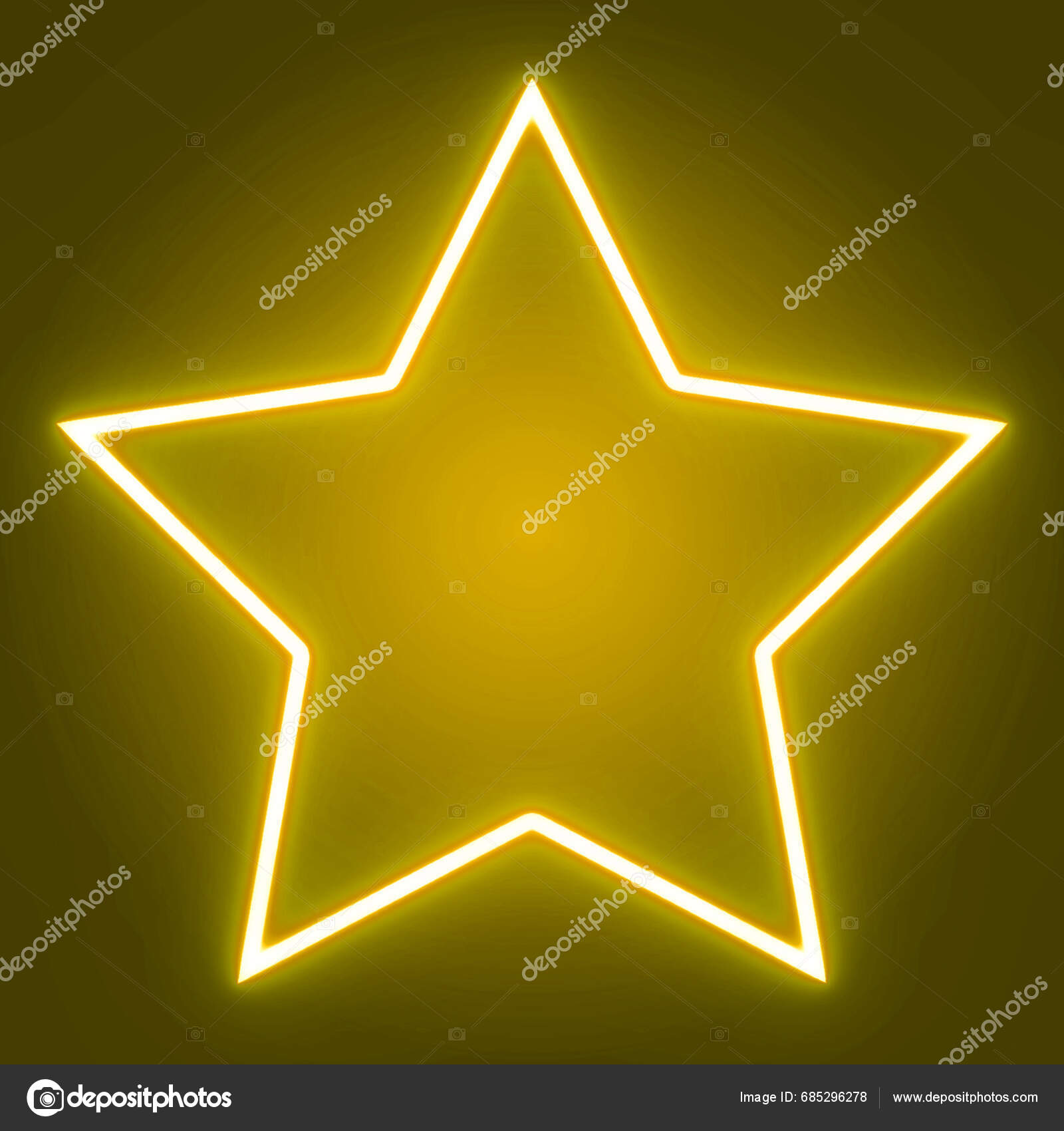 Yellow Star Glow Black Background Neon Light Star Yellow — Stock Photo ... Yellow Star Glow Black Background Neon Light Star Yellow — Stock Photo ...