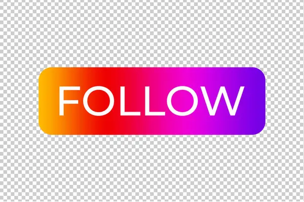 Follow button Vector Images | Depositphotos
