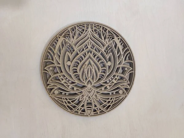 Digital Multilayer Mandala Lotus files are specially prepared for the laser cut, CNC router ...