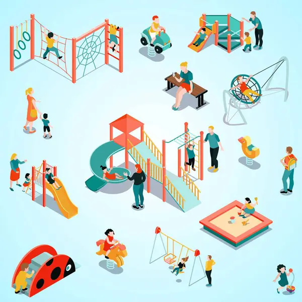 22,429,987 Isometric playground Vector Images | Depositphotos 22,429,987 Isometric playground Vector Images | Depositphotos