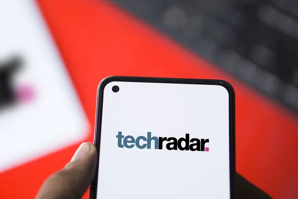 Dhaka Bangladesh February 2024 Trello Logo Displayed Smartphone — Stock ...