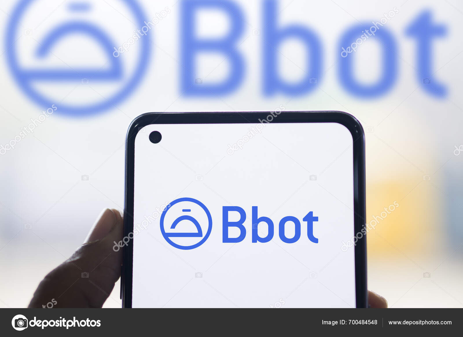 Dhaka Bangladesh February 2024 Bbot Logo Displayed Smartphone Bbot ...