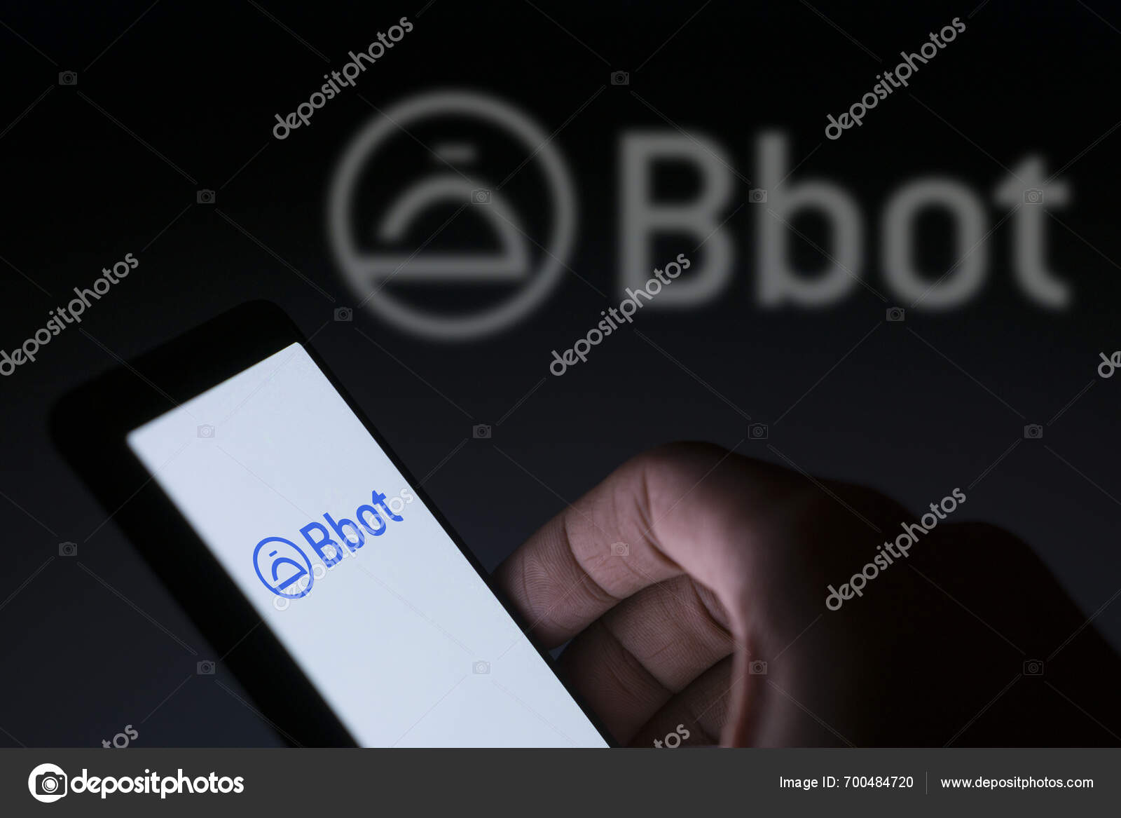 Dhaka Bangladesh February 2024 Bbot Logo Displayed Smartphone Bbot ...