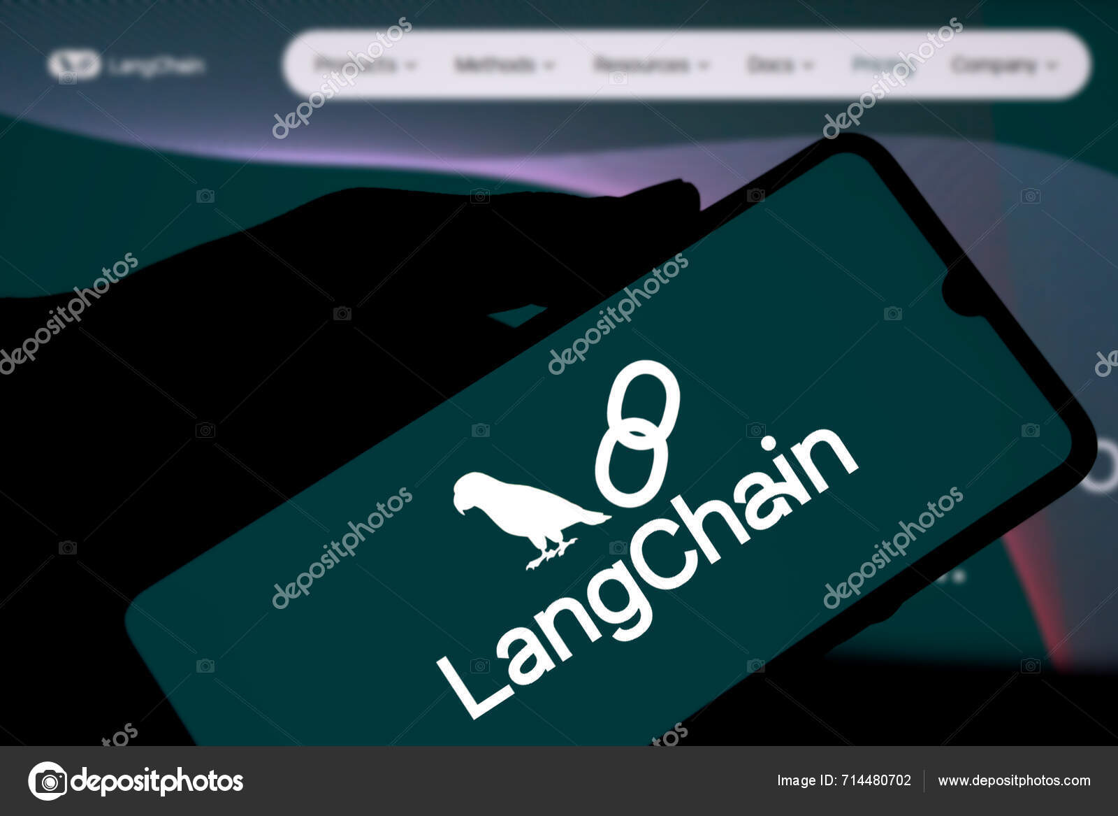 Dhaka Bangladesh Apr 2024 Langchain Logo Displayed Smartphone Langchain ... Dhaka Bangladesh Apr 2024 Langchain Logo Displayed Smartphone Langchain ...