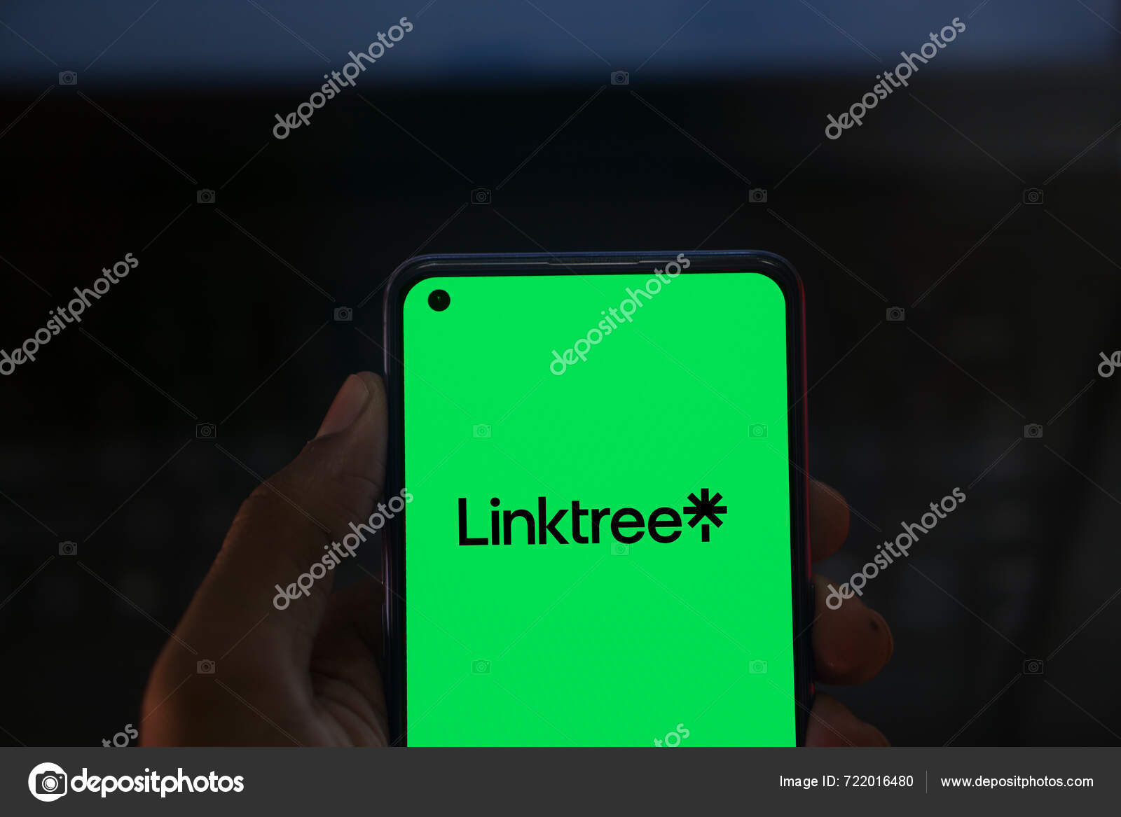 Dhaka Bangladesh Mayo 2024 Logotipo Linktree Muestra Teléfono Inteligente — Foto editorial de ...