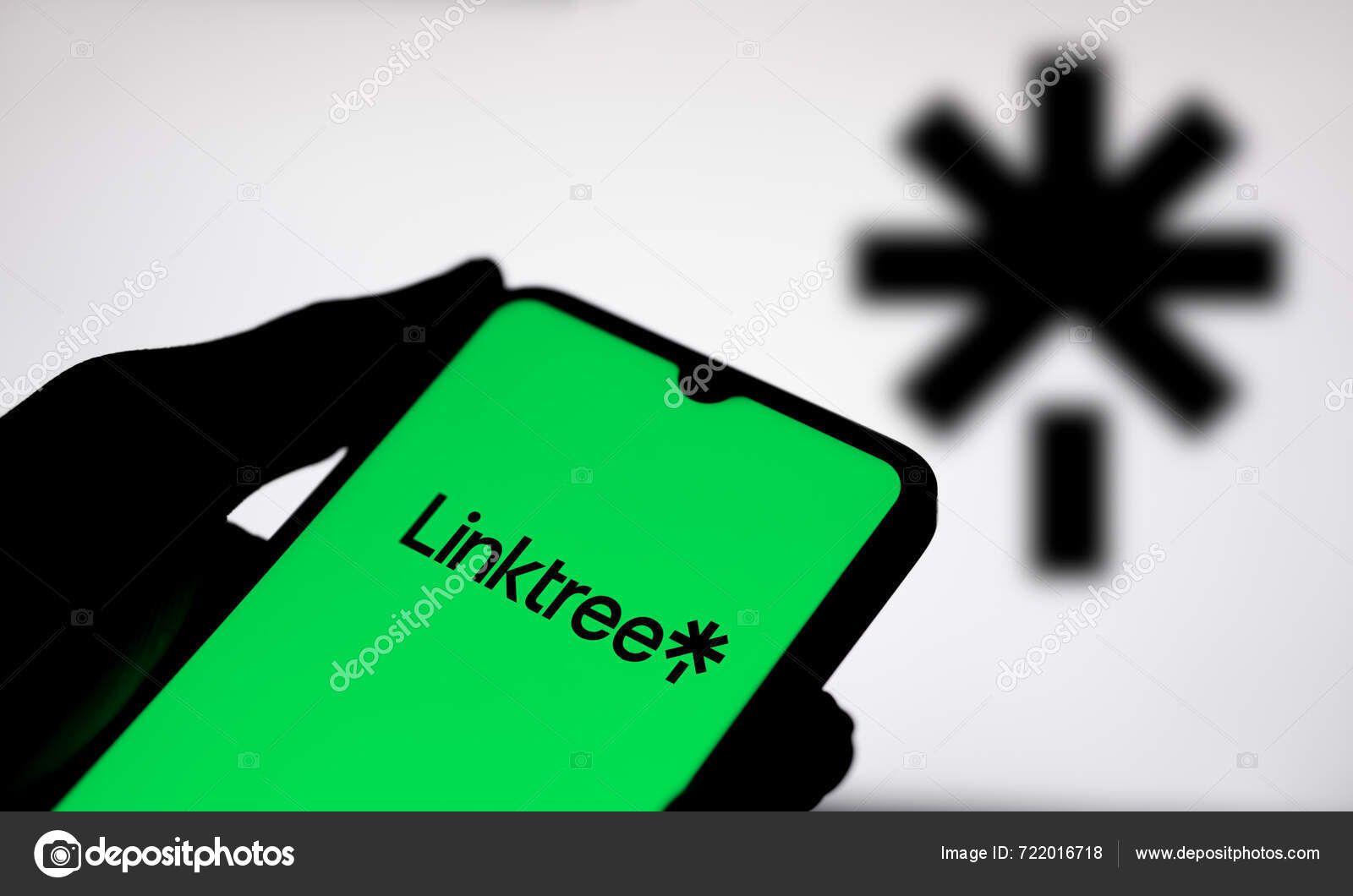 Dhaka Bangladesh Mayo 2024 Logotipo Linktree Muestra Teléfono Inteligente — Foto editorial de ...