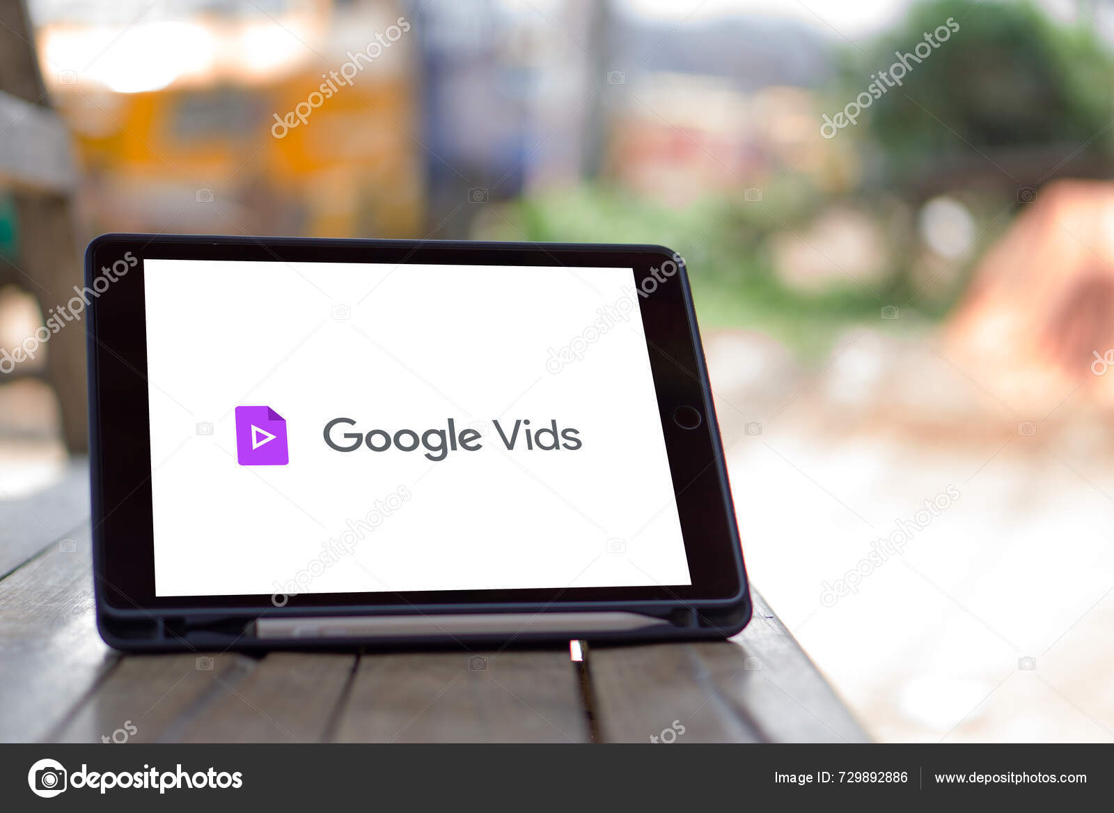 Dhaka Bangladesh June 2024 Google Vids Logo Displayed Ipad Google — Stock Editorial Photo ...