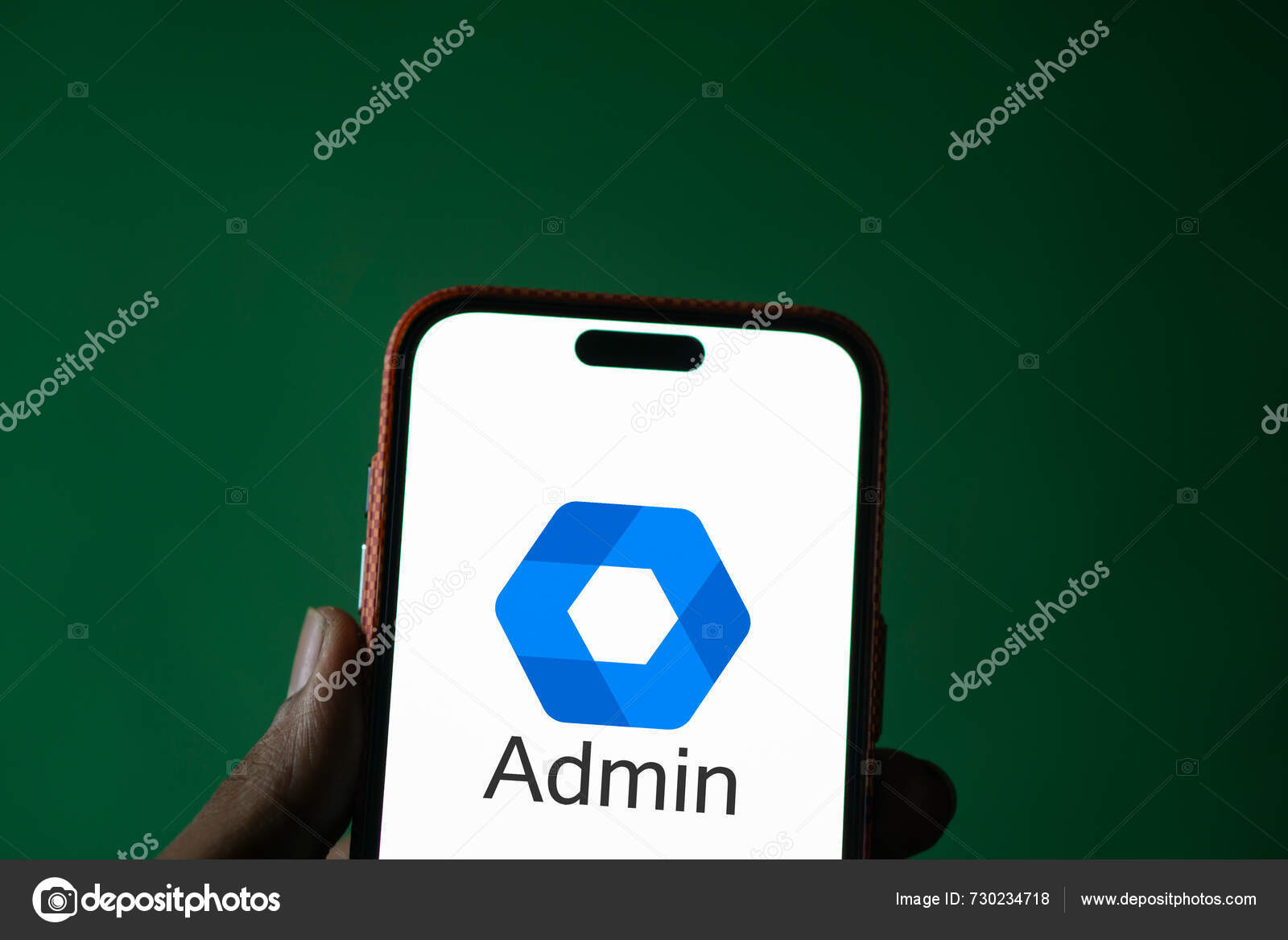 Dhaka Bangladesh July 2024 Google Admin Logo Displayed Smartphone ...