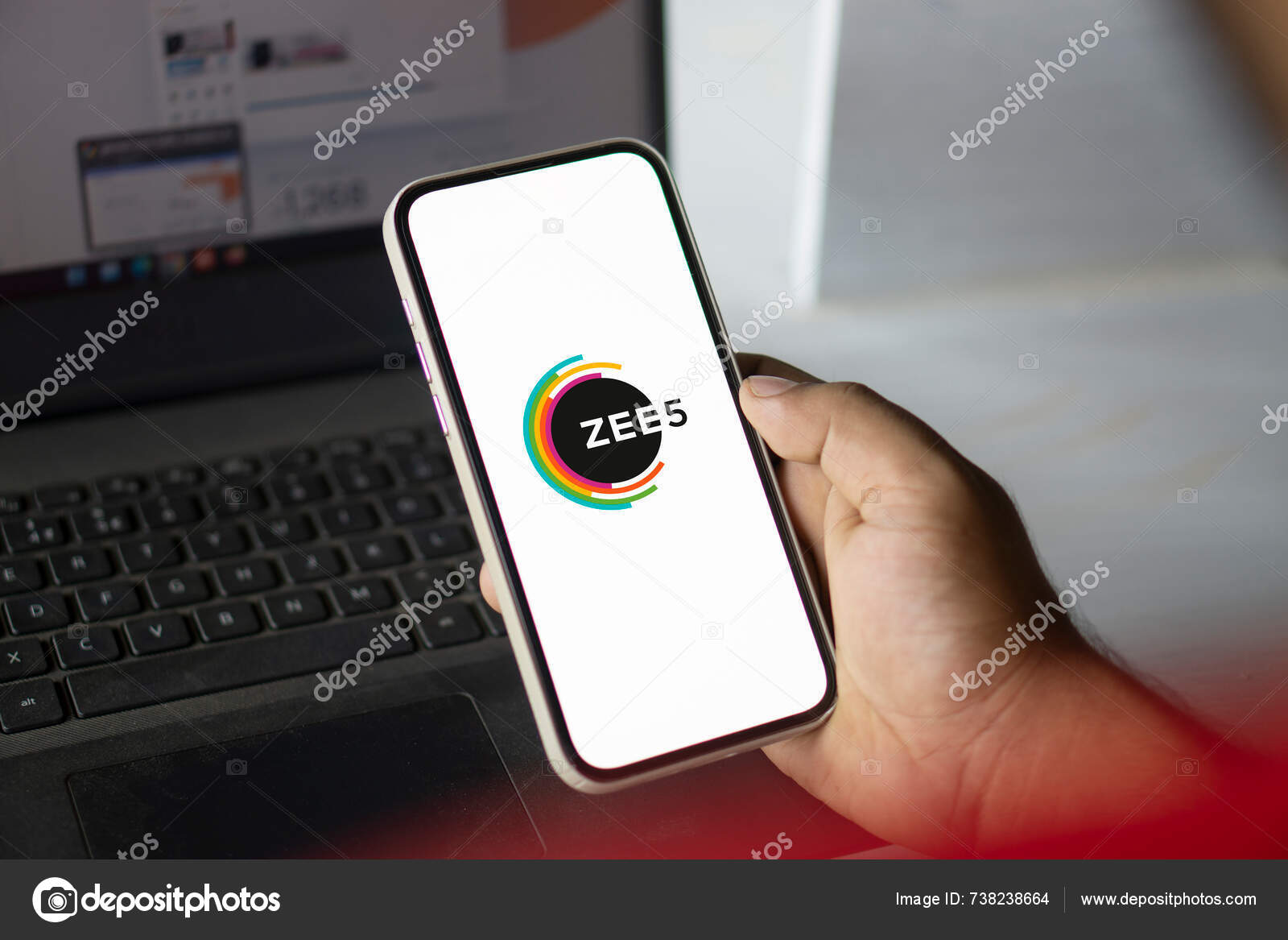 Dhaka Bangladesh Aug 2024 Zee5 Logo Displayed Smartphone Zee5 India's — Stock Editorial Photo ...