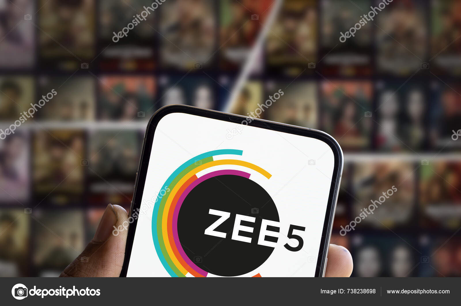 Dhaka Bangladesh Aug 2024 Zee5 Logo Displayed Smartphone Zee5 India's — Stock Editorial Photo ...