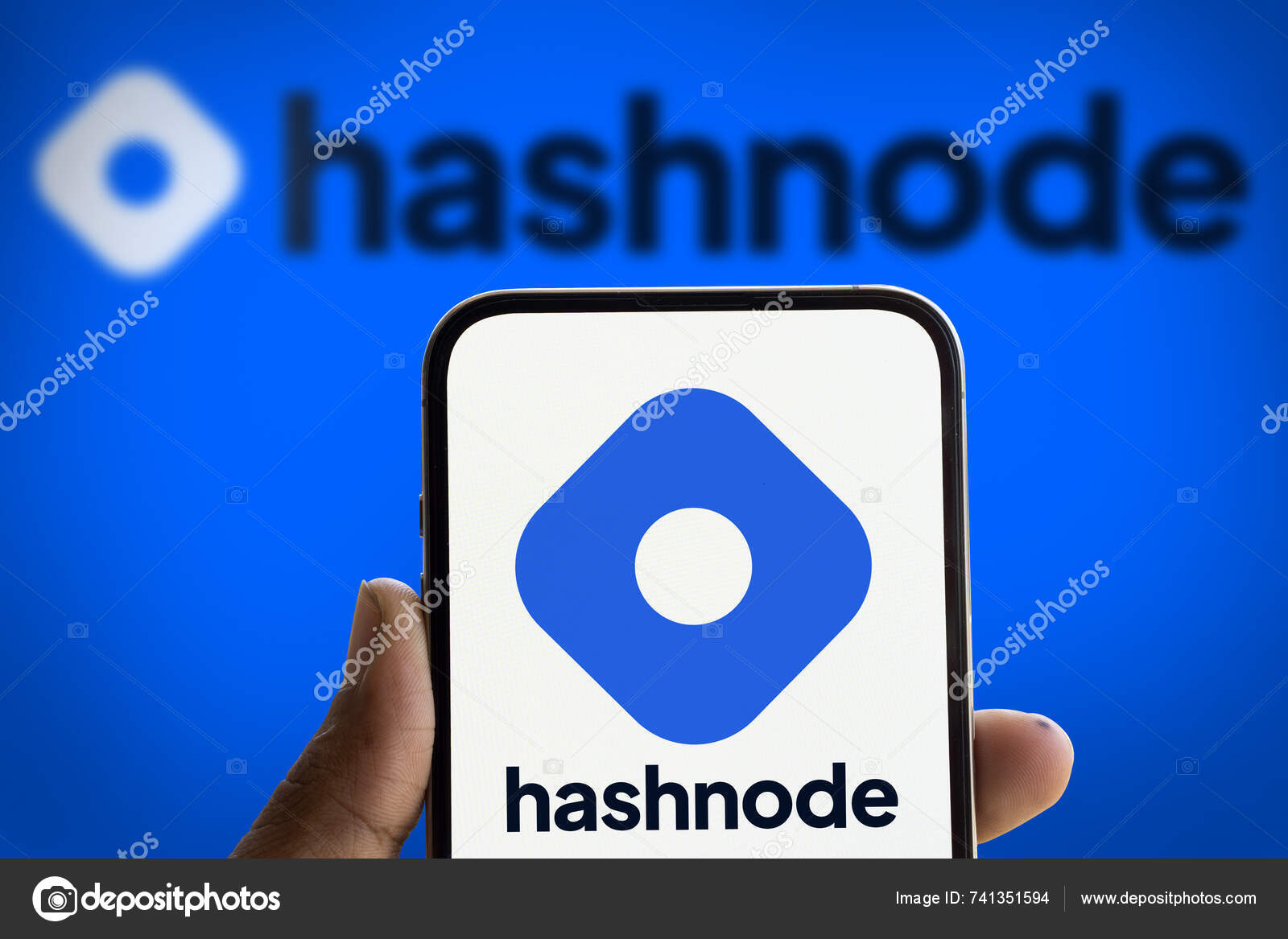 Dhaka Bangladesh Aug 2024 Hashnode Logo Displayed Smartphone Hashnode Free — Stock Editorial ...