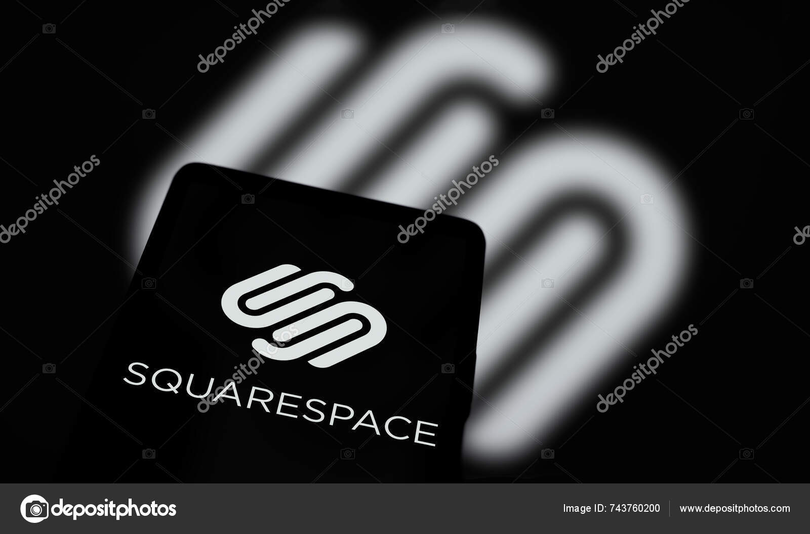 Dhaka Bangladesh Sep 2024 Squarespace Logo Displayed Smartphone Squarespace American — Stock ...