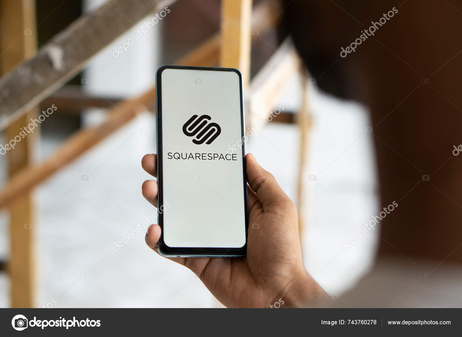 Dhaka Bangladesh Sep 2024 Squarespace Logo Displayed Smartphone Squarespace American — Stock ...