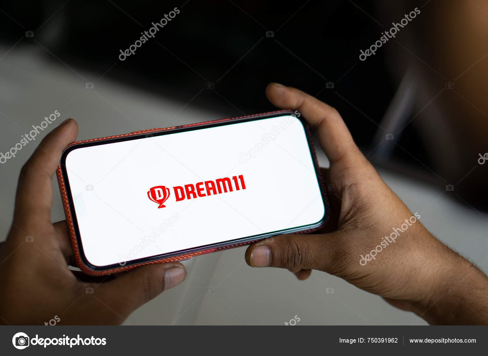 Dhaka Bangladesh Sep 2024 Dream11 Logo Displayed Smartphone — Stock ...