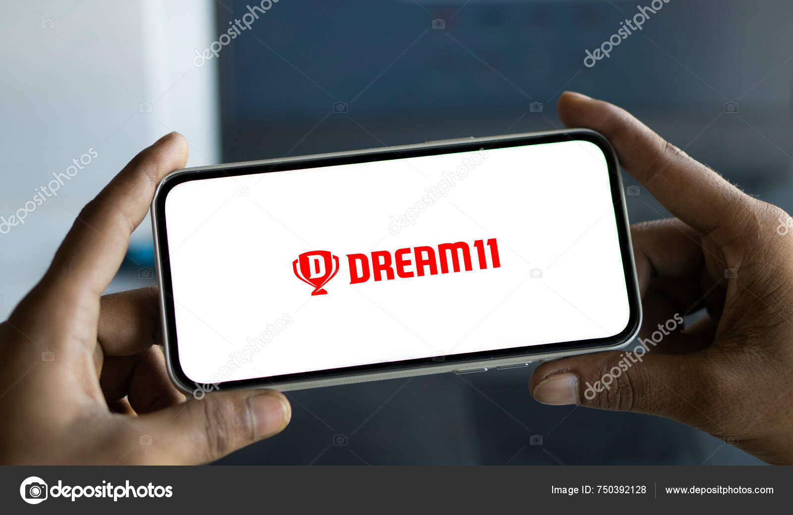 Dhaka Bangladesh Sep 2024 Dream11 Logo Displayed Smartphone — Stock ...