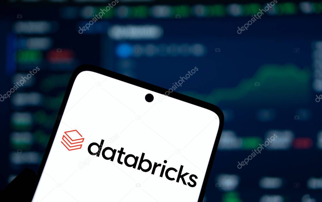 Dhaka, Bangladesh- 21 Dic 2024: Databricks logo se muestra en el teléfono inteligente ...