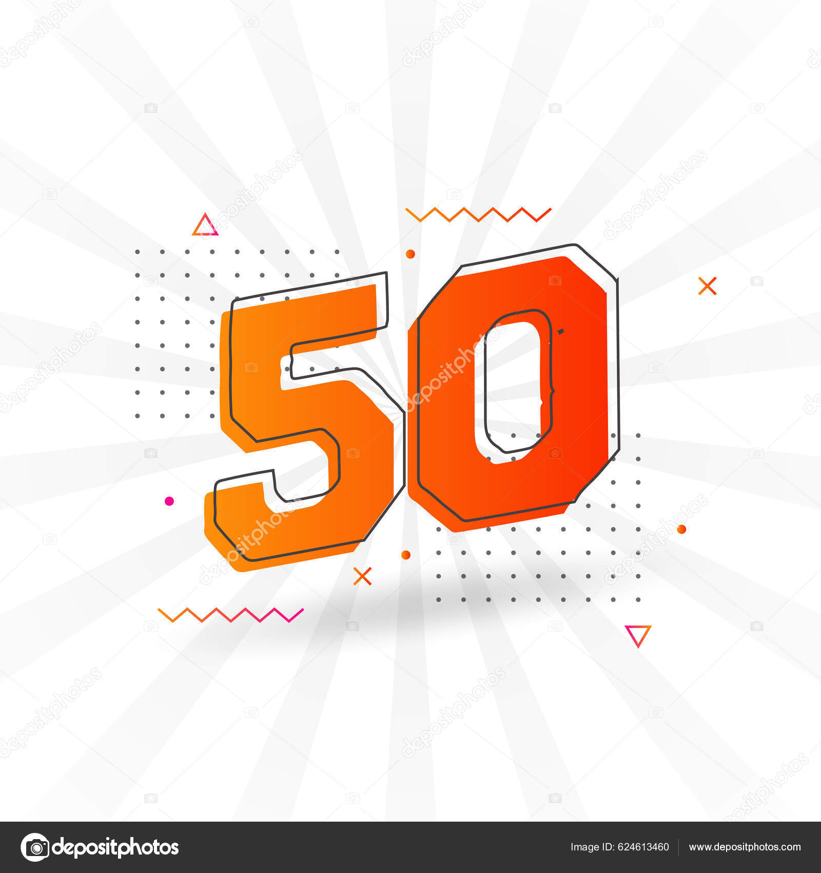 Number Vector Font Alphabet Number Decorative Element Stock Vector ...