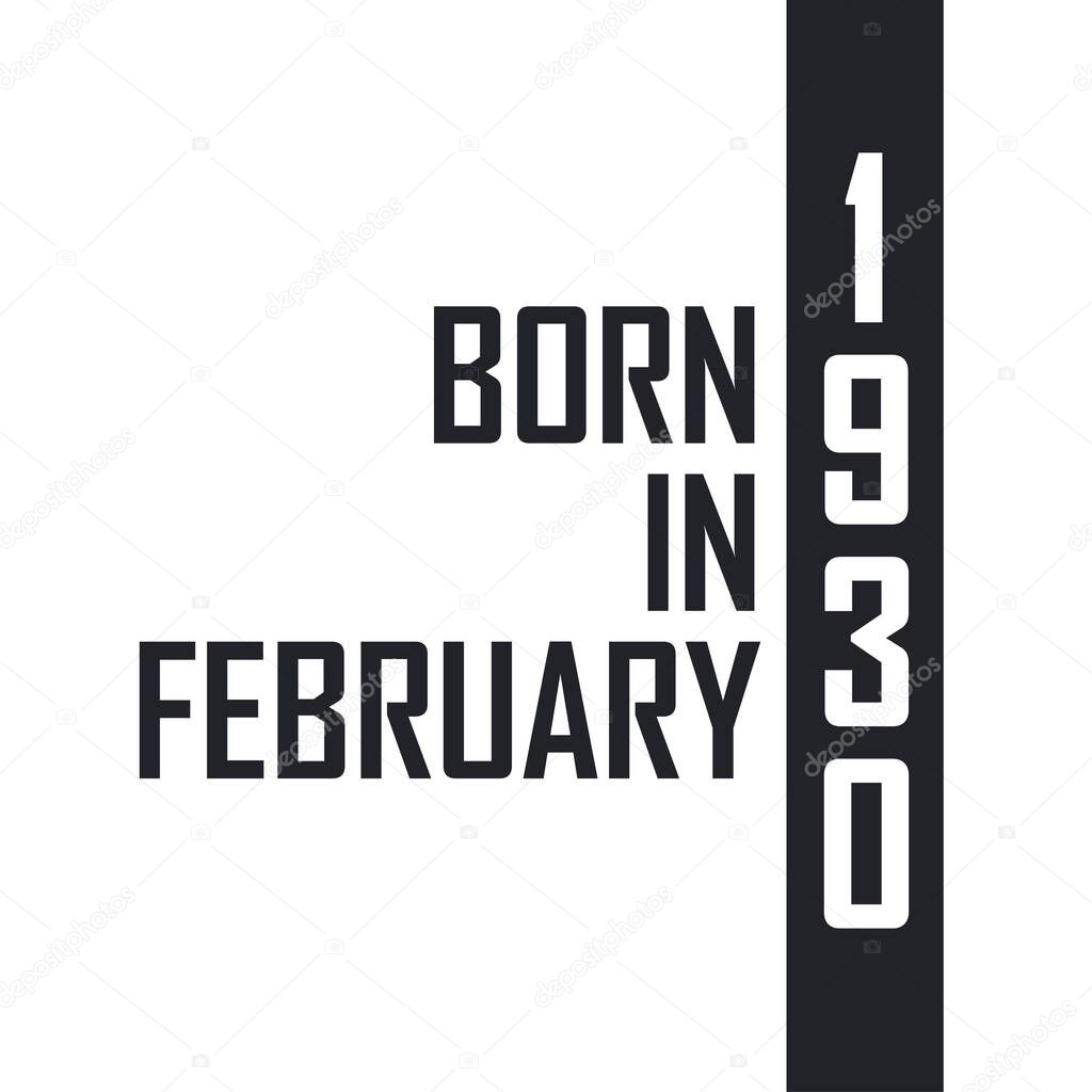 Nacido en febrero de 1930. Celebración del cumpleaños de los nacidos en ...